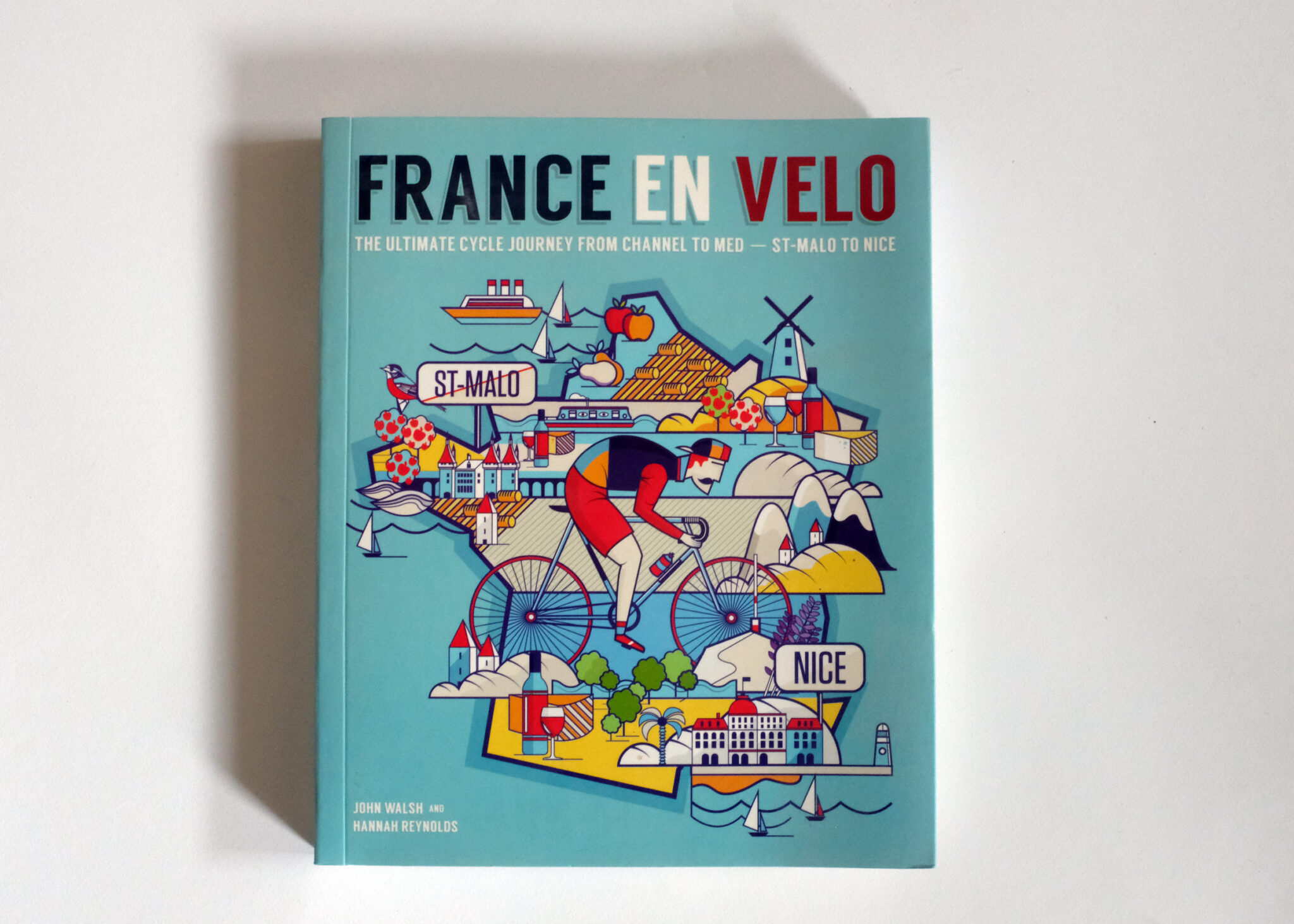France En Velo — Book design – Jim Clarkson – Graphic Design & Illustration